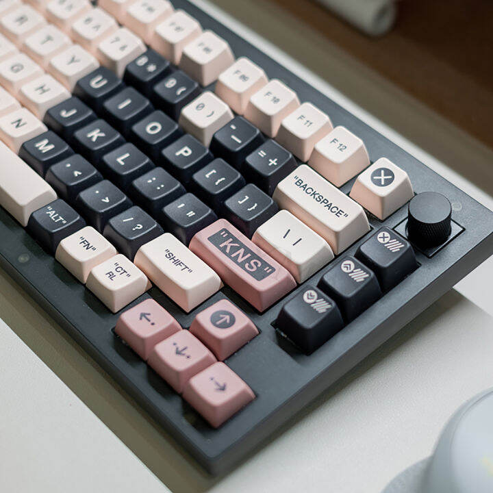 162 Key Caps Set Wearproof MDA Profile PBT Keycap Pink Design Keycaps ...