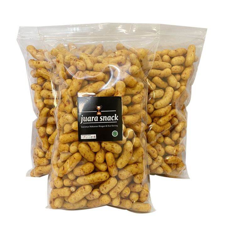 Juara Snack Pilus Rujak Telur Ikan Pedas 150gr | Lazada Indonesia