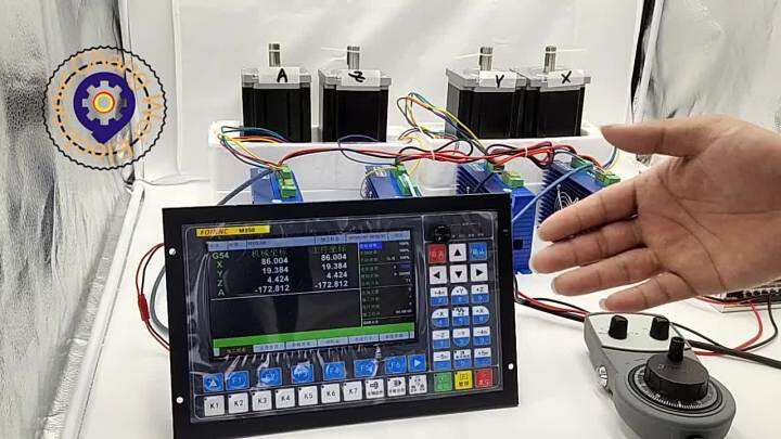 HOT!DDCS-EXPERT M350 345 Axis CNC Standalone Offline Controller Support ...