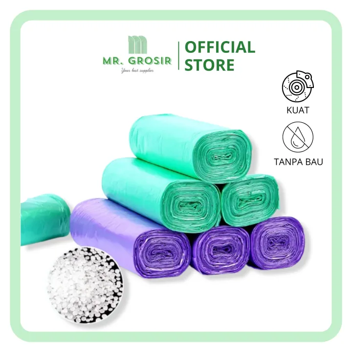 50*60CM Flat Garbage Bags 30 PCS 平口拉圾袋 | Lazada