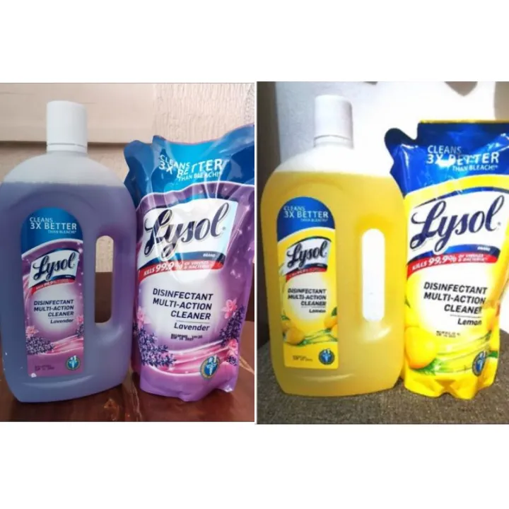 practical Lysol Disinfectant Multi-Action Cleaner BUNDLE PROMO PACK ...