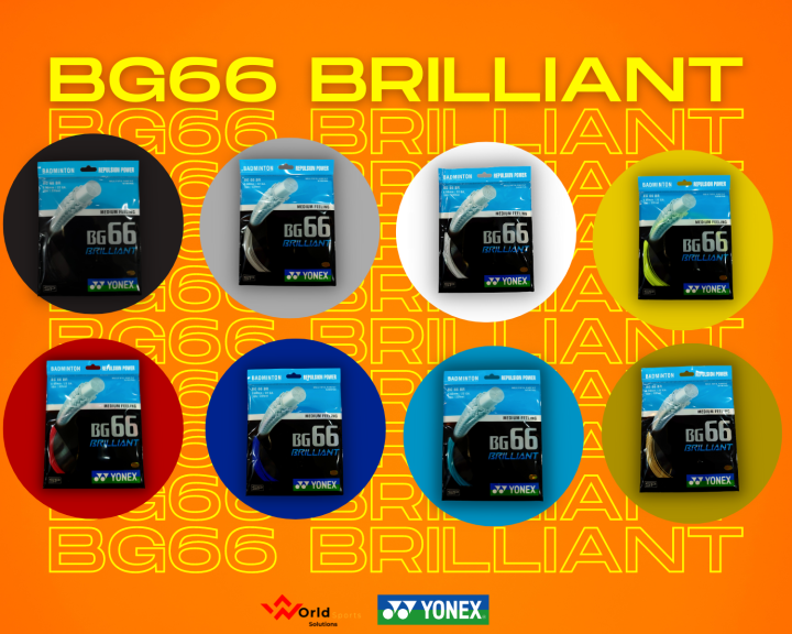 YONEX BG66 BRILLIANT STRING (ORIGINAL) | Lazada
