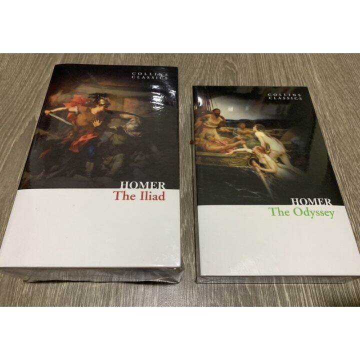 THE ILLIAD and THE ODYSSEY by Homer (Collins Classics) | Lazada PH