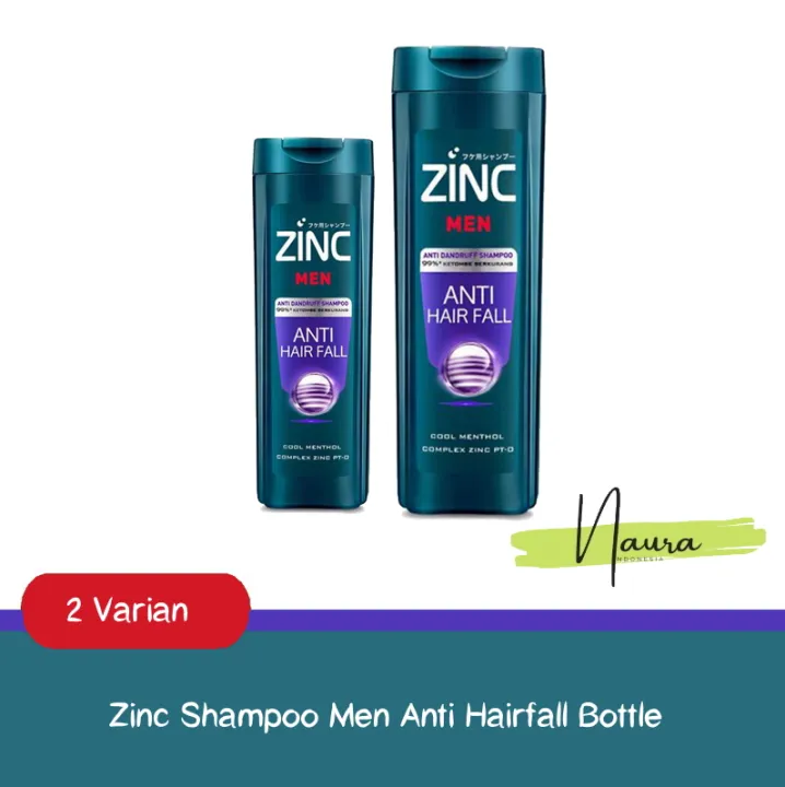 Zinc Shampoo Men Anti Hairfall Bottle - 2 Varian | Lazada Indonesia
