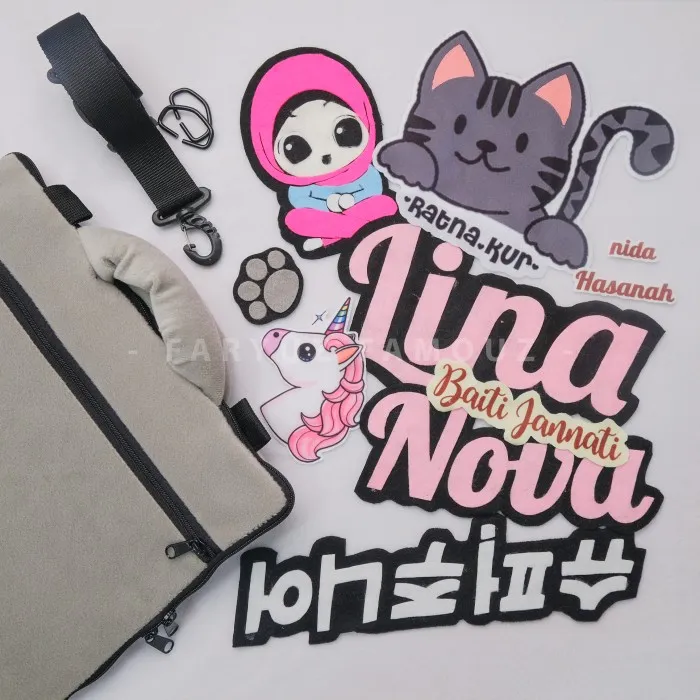 Faryuz - Order Tambahan Tas Laptop - Tali Slempang, Request Animasi ...