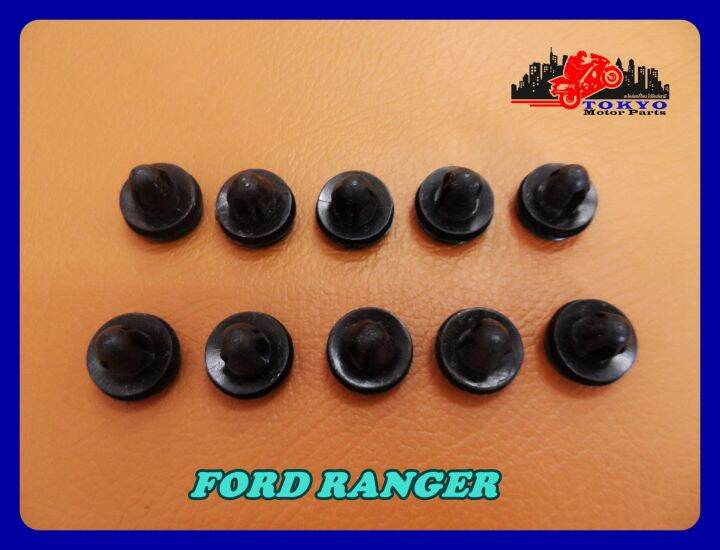 FORD RANGER DOOR LOCKING CLIP SET "BLACK" (10 PCS.) // กิ๊บแผงประตู สี ...