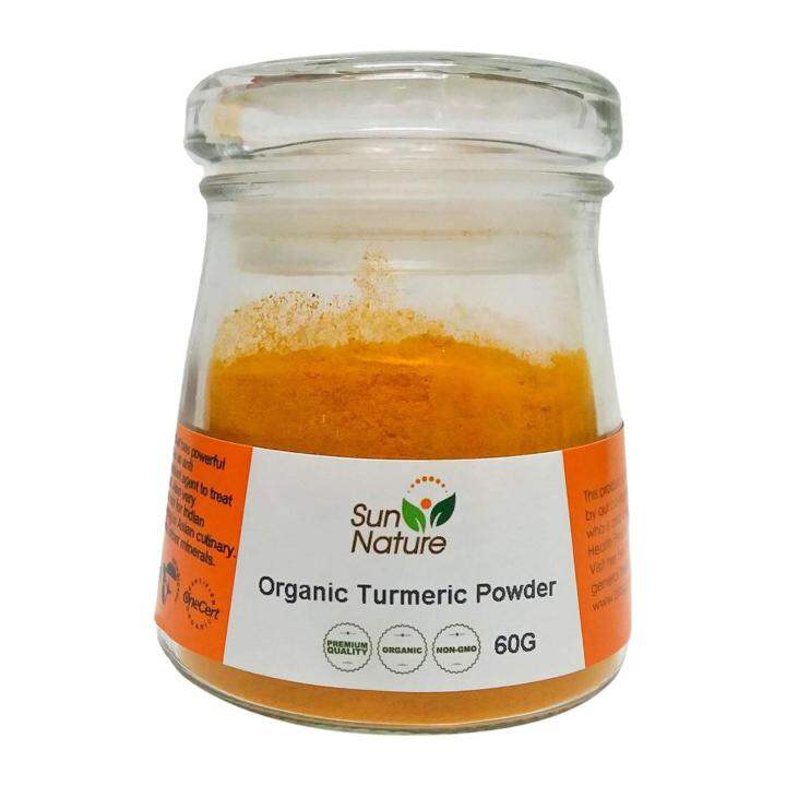 SUN NATURE Organic Turmeric Powder 60G | Lazada Singapore
