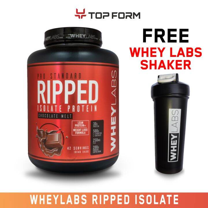WheyLabs Pro Standard Ripped Isolate 4lbs | Lazada PH