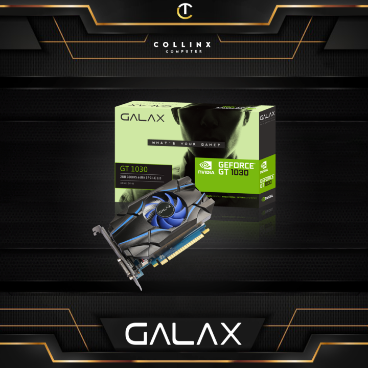 Nvidia GeForce GT1030 Galax 2GB DDR4 Graphics Card | Lazada PH