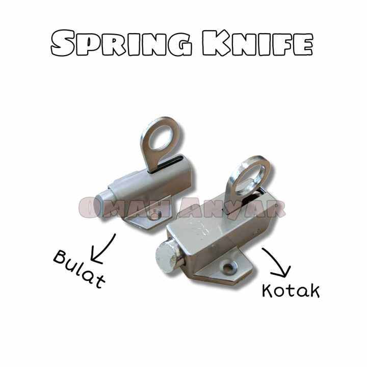 Spring Knife Grendel Kodok Pintu Jendela VPR | Lazada Indonesia
