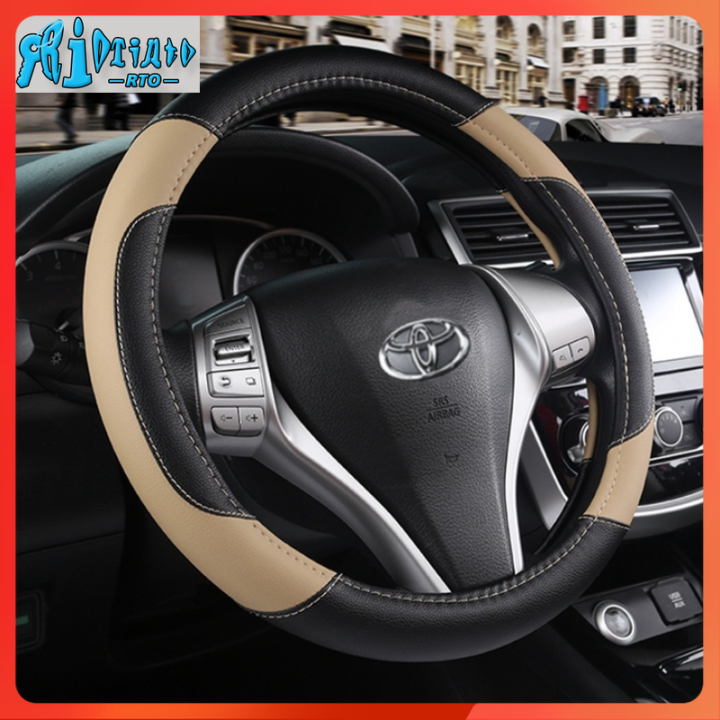RTO 38cm All Model Toyota Steering Wheel Cover Penutup Stereng Vios ...