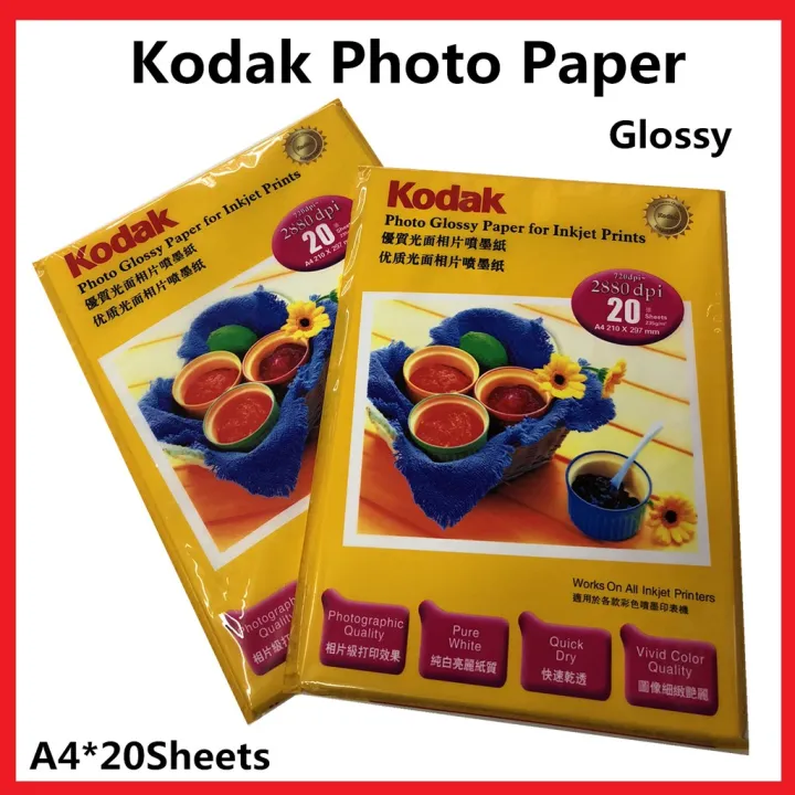 KODAK PHOTO GLOSSY PAPER A4 Lazada PH kodak-photo-glossy-paper-a4-lazada-ph