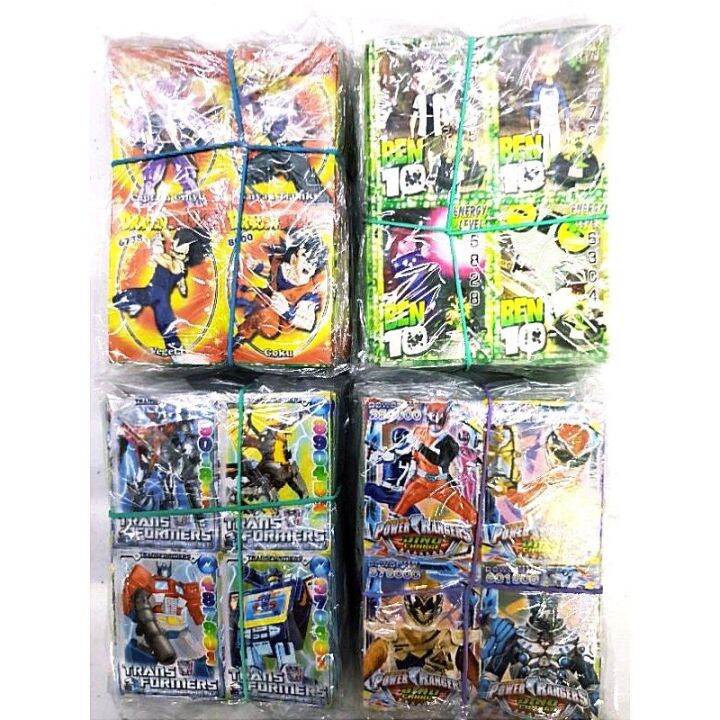 Random CHARACTER TEKS TEXT 10/bundle 64pcs/pad Teks Playing Card / Teks ...