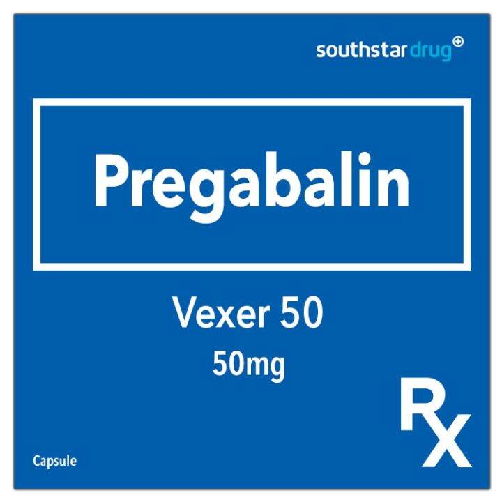 Rx: Vexer 50 50mg Capsule | Lazada PH