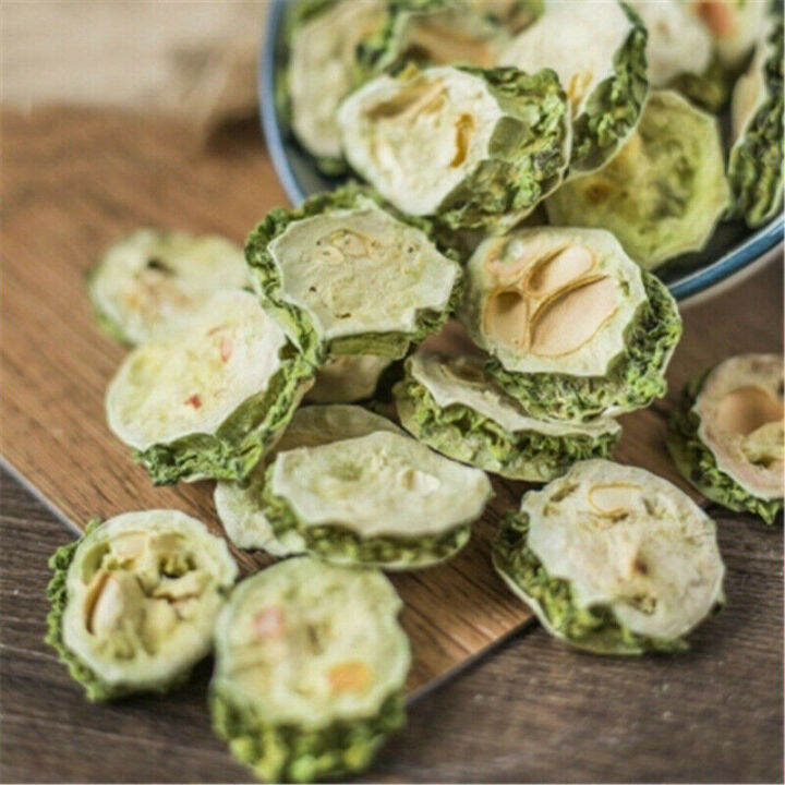 100% Natural Organic Dried Bitter Melon Slices Kugua Herbal Tea Bitter ...