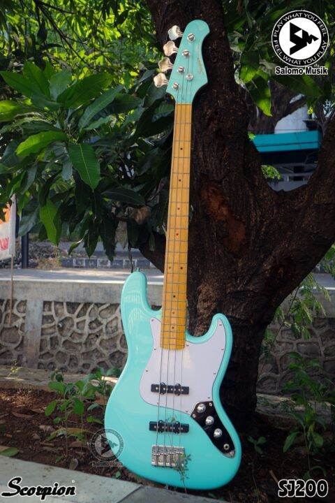 Bass Elektrik 4 String Scorpion SJ200 Varian Warna | Lazada Indonesia