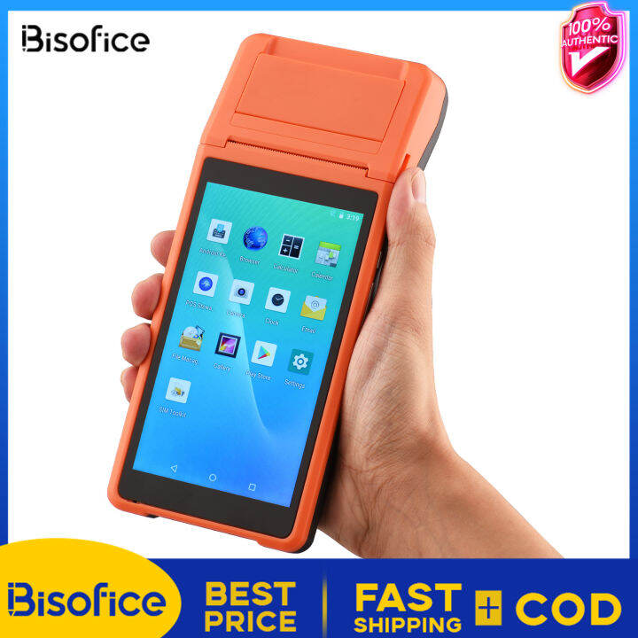 Bisofice All in One Handheld PDA Printer Smart POS Terminal Wireless Portable Printers ...