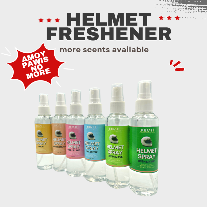 Helmet Disinfectant & Deodorizer Spray (20ml/50ml/100ml) | Helmet ...