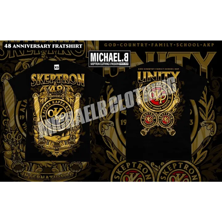 AKP Alpha Kappa Rho Skeptron Ice Dragon Fraternity Shirt(Full ...