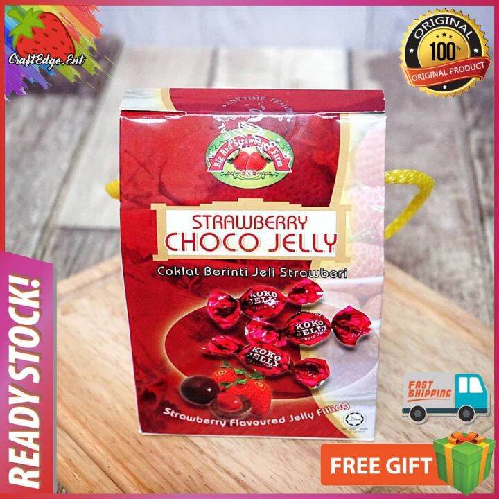 COKLAT KOKO JELLY / CHOCO JELLY FROM BIG RED STRAWBERRY CAMERON ...