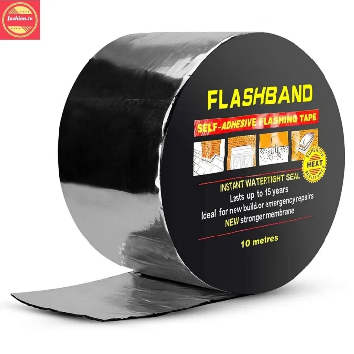 10 METERS Flash band Tape Self Adhesive For Roof And Leak Repair ...