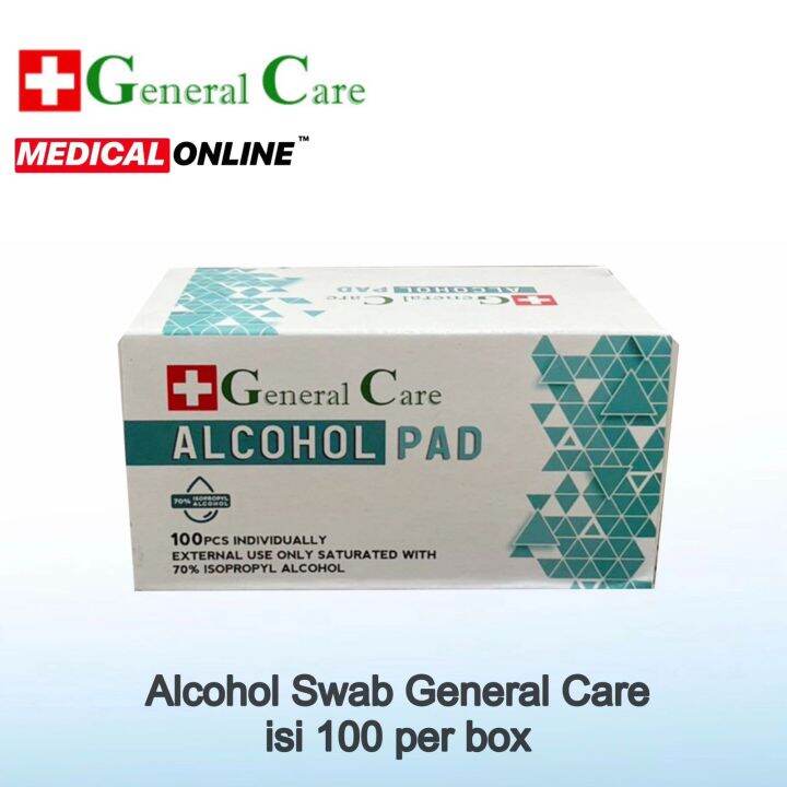 TISSUE ALKOHOL GENERAL CARE SWAB GC ALCOHOL PEMBERSIH MEDICAL ONLINE ...