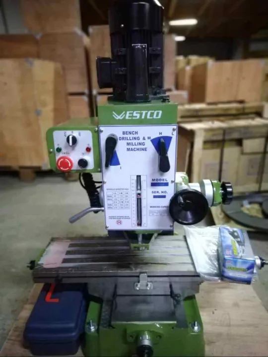 Mesin Bor Fries Drilling Milling ZX7045 45mm 3Phase Westco Terbaik ...