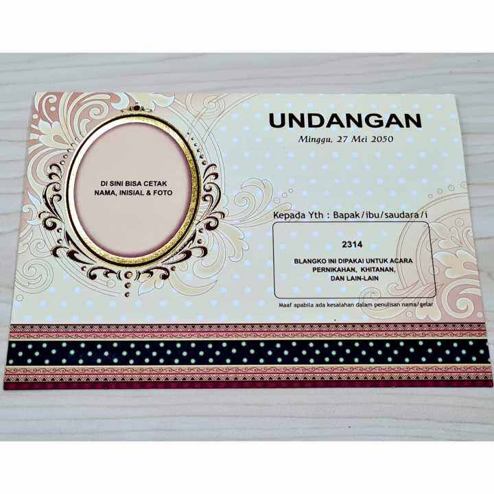 Undangan Blangko ERBA 2314 | Lazada Indonesia