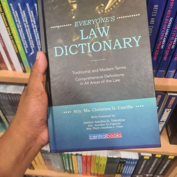 Everyone's Law Dictionary - Castillo (2022 Edition) | Lazada PH