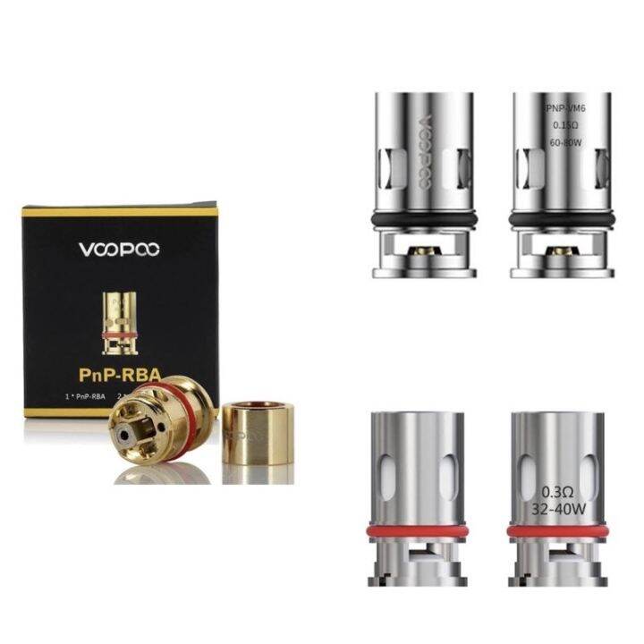 VOOPOO PNP COILS VM1/ VM6 /Voopoo PNP RBA Coil for Drag Series/ARGUS ...