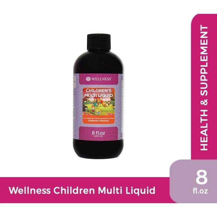 WELLNESS Children's Multi Liquid 8 fl.oz 240ml | Lazada Indonesia