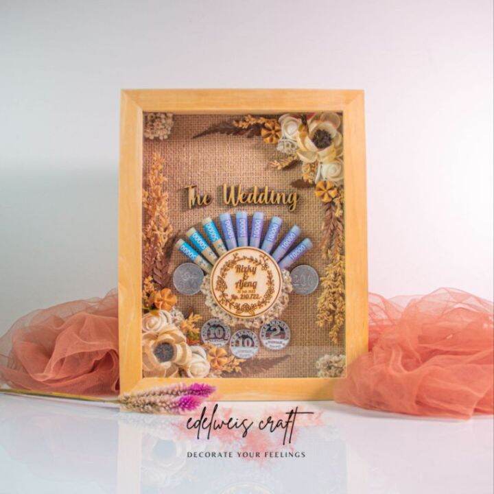 FRAME MAHAR / FIGURA MAHAR / FRAME PERNIKAHAN / FRAME MAHAR RUSTIC ...