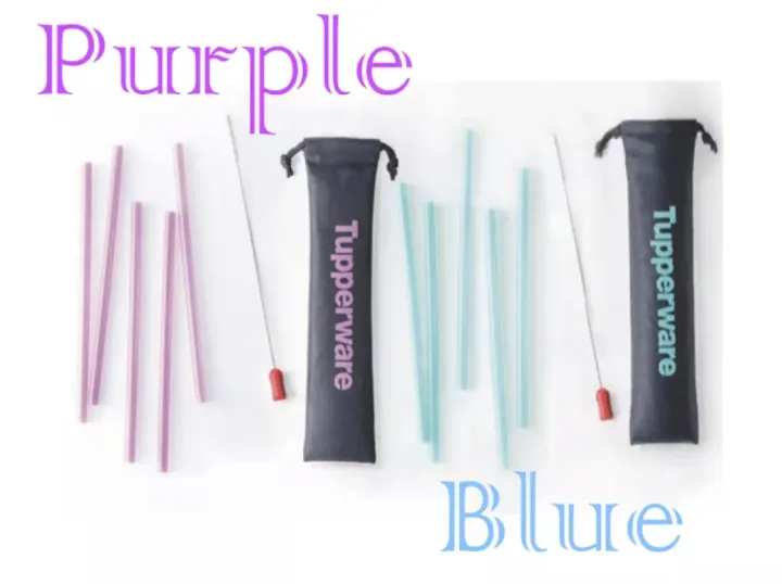 Tupperware Go Eco Straw Set | Lazada