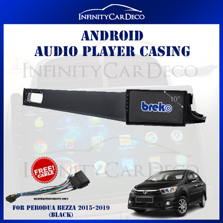 Perodua Bezza (Type A) 2pc 2016-2019 10" Android Player Dashboard Audio ...
