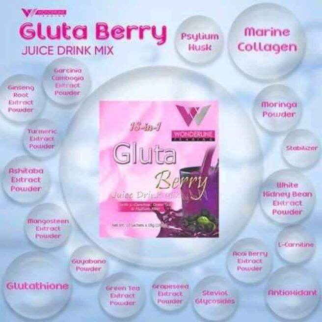 Gluta Berry Juice By Wonderline Trading | Lazada PH