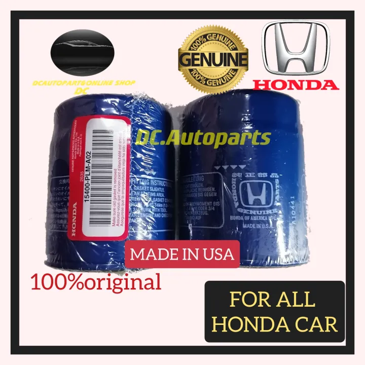 ORIGINAL HONDA OIL FILTER JAZZ / CITY / ACCORD / HRV / BRV / CRZ / CRV ...
