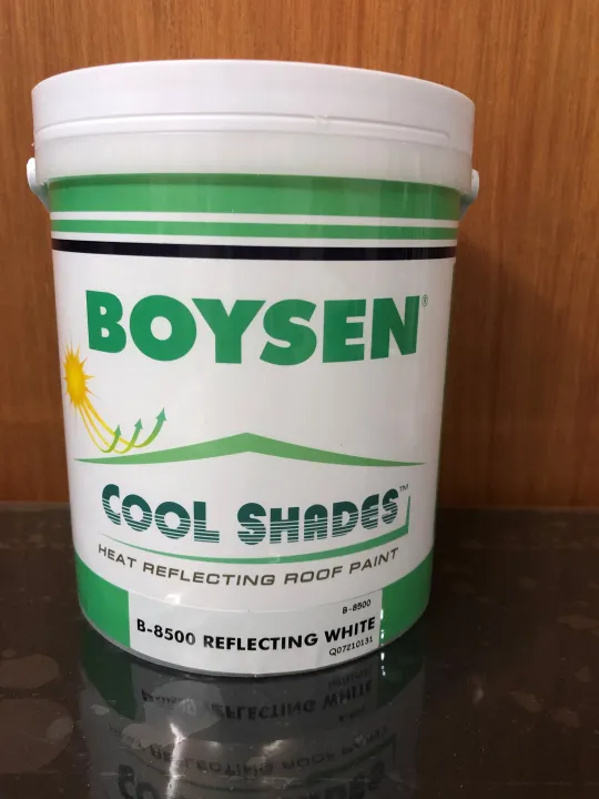 BOYSEN cool shades B8500 heat reflecting roof paint white 1gallon ...