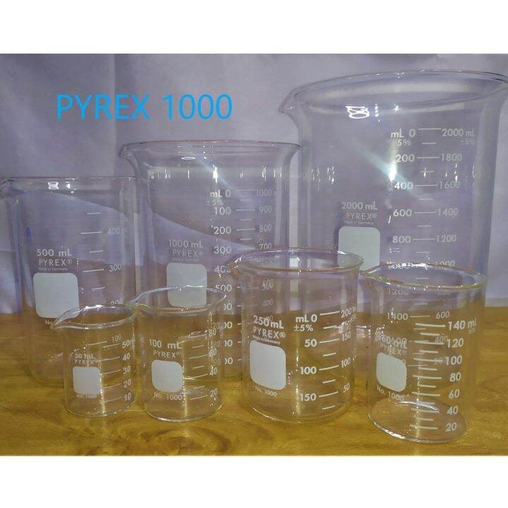 PYREX Beaker Glass Small Sizes (10mL to 500mL) | Lazada PH