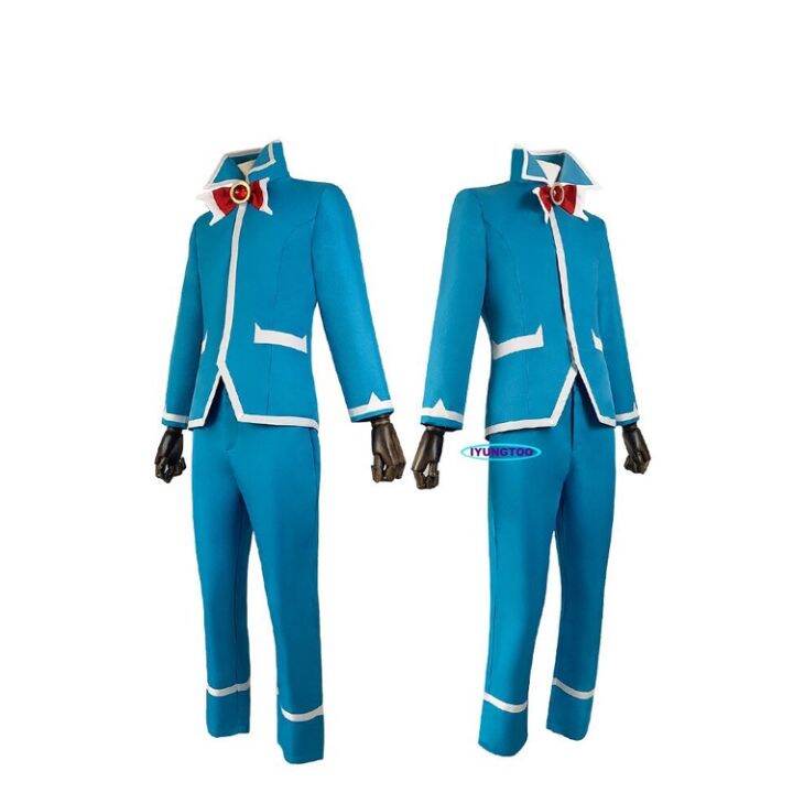 Anime Mairimaa! Iruma-kun Osamu Nishi Cosplay Iruma Suzuki Costume Blue ...