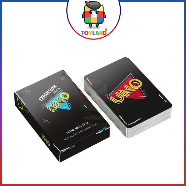 [Infinity Đen] Bài Uno Board Game Bản Mở Rộng 22 Lá Chất Giấy Dày ...