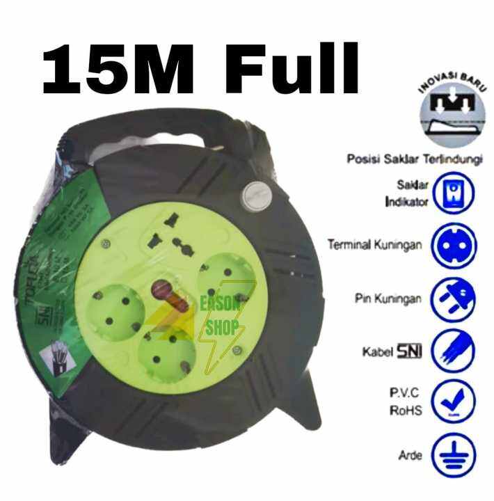 stop kontak/roll kabel /sambungan colokan listrik/terminal colokan ...