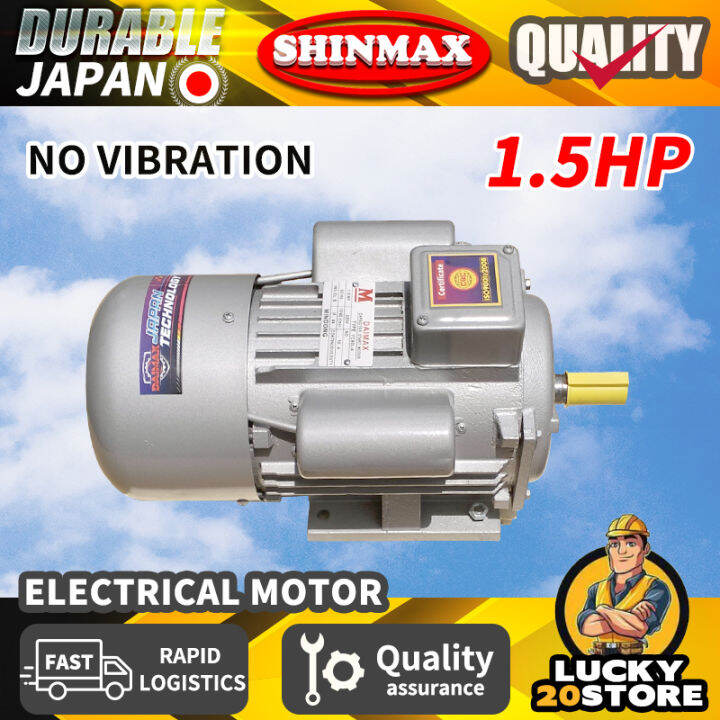 【DAIMAX】Electrical Motor 1.5HP Induction Motor YC90L-4 Single Phase ...