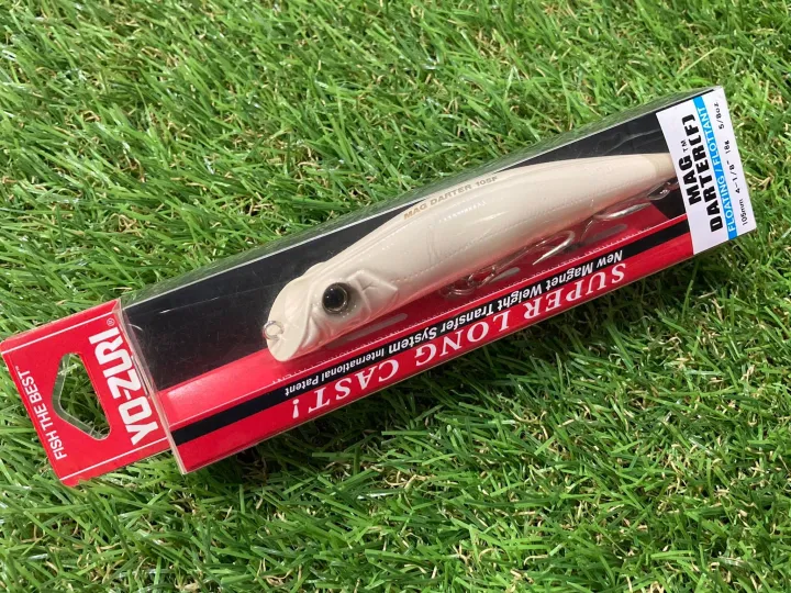 เหยื่อ YO-ZURI MAG DARTER 10.5 ซม. สี BONE (เหยื่อ FLOATING / FLOTTANT ...