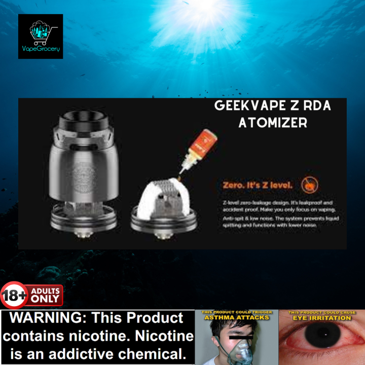 Geekvape Z RDA Atomizer Legit Zeus RDA | Lazada PH