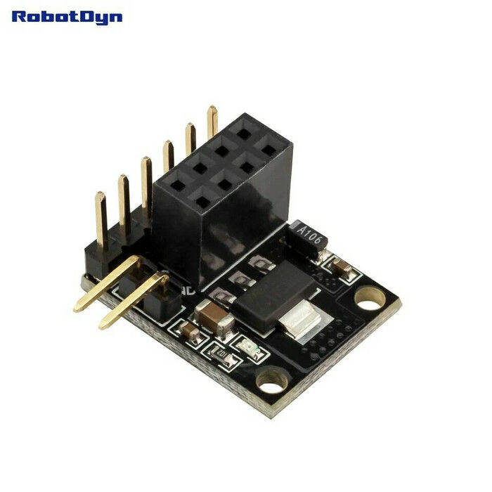 NRF24L01 Socket adapter board converter with regulator 3.3V Arduino ...