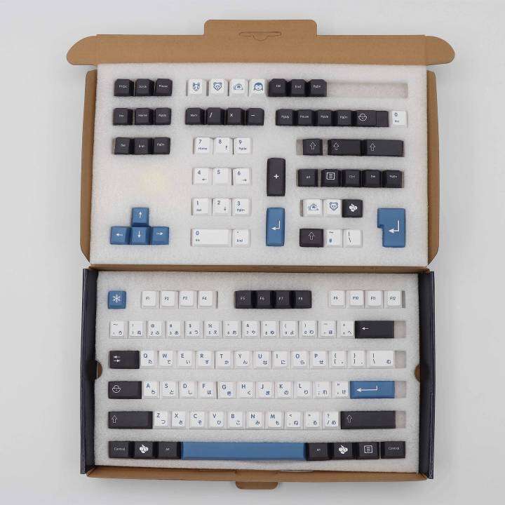 【Ready Stock】Arctic keycaps Cherry Profile Keycap 129keys PBT ...