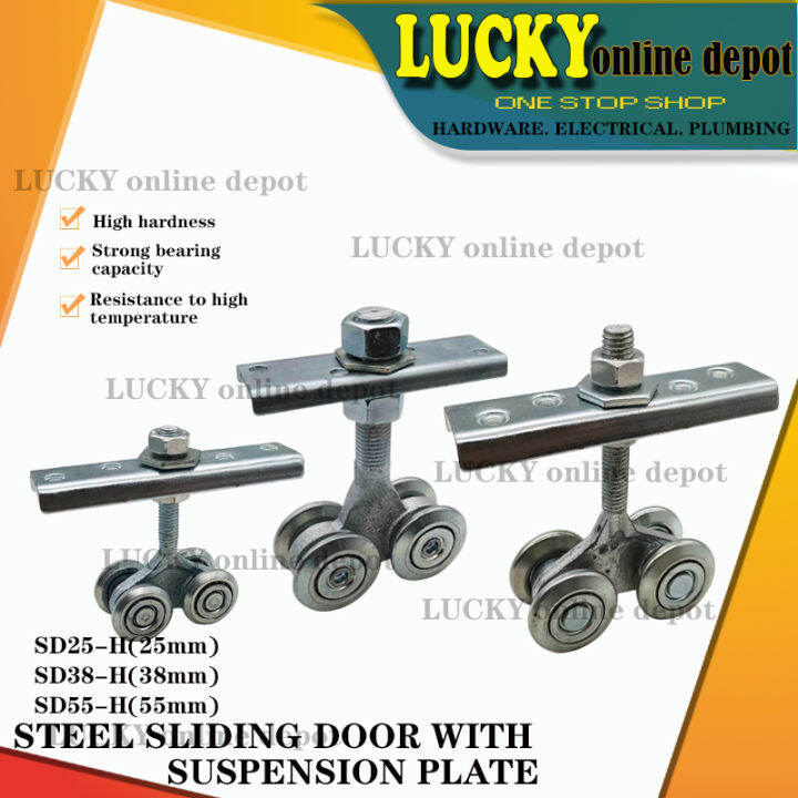 HEAVY DUTY METAL HANGING GATE ROLLER WITH SUSPENSION PLATE | Lazada PH