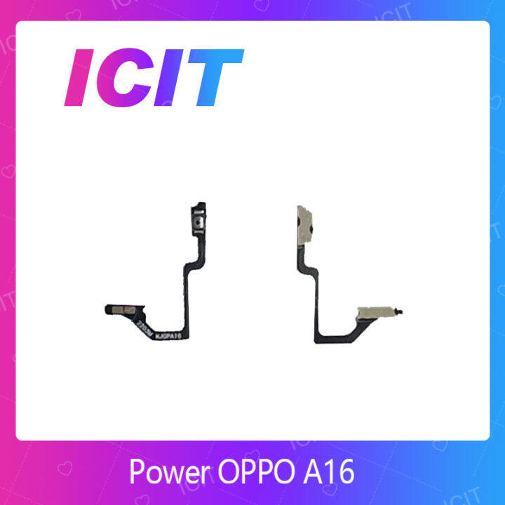 OPPO A16 อะไหล่แพรสวิตช์ ปิดเปิด Power on-off แพรปิดเปิดเครื่องพร้อม ...