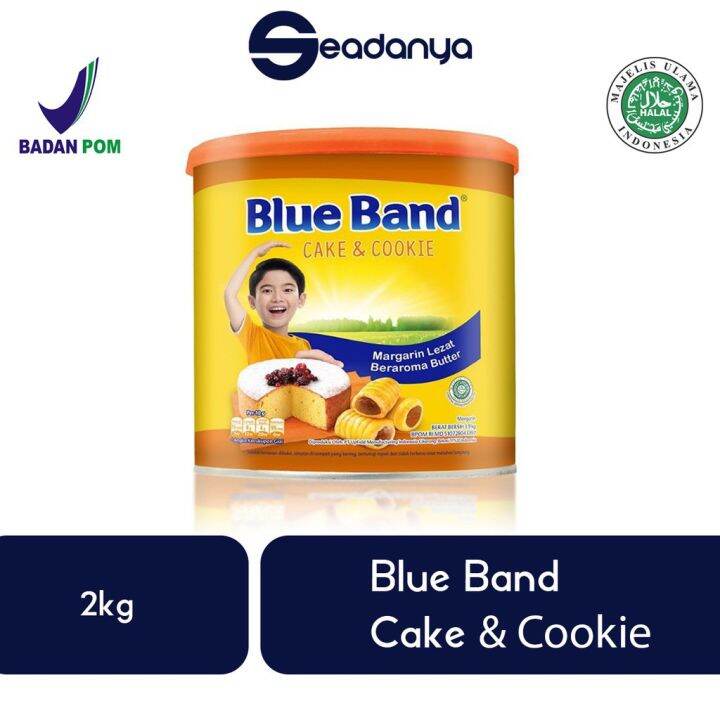Blueband Cake & Cookie 2kg - Mentega Pengganti Minyak - Margarine ...