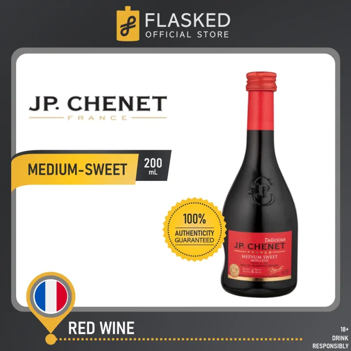 JP Chenet Medium-Sweet Rouge 200mL | Lazada PH